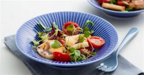 「오늘의 레시피」 구운치즈and구운 토마토 샐러드