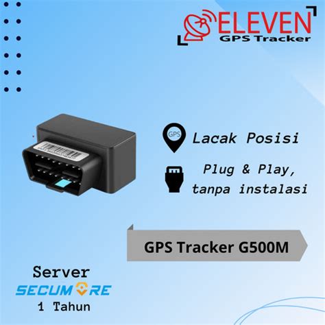 Jual GPS Tracker murah gps instant G500M Obd II Mobil Gsm - Jakarta ...
