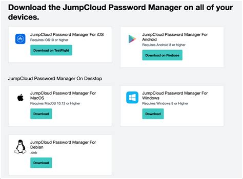 Enroll In Jumpcloud Password Manager End User Jumpcloud