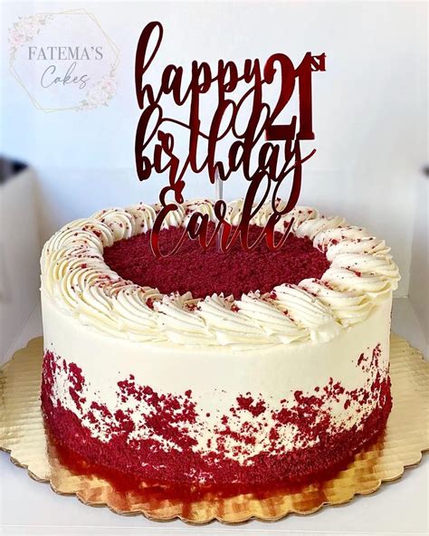 Red Velvet Birthday Cake With Cream Cheese Frosting Artofit