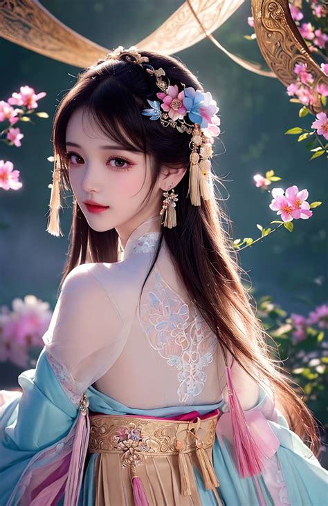 Ai女神欣赏 古风美人图鉴【图包已附】 哔哩哔哩