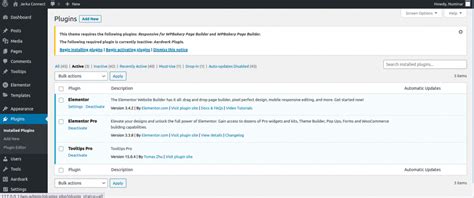 Just Activated Element And Tooltips Wordpress Tooltips Plugin