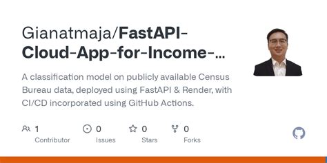 Github Gianatmajafastapi Cloud App For Income Prediction A Classification Model On Publicly