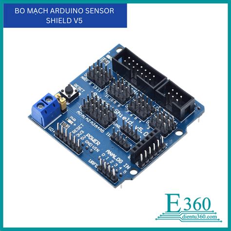 Arduino Sensor Shield V5 Expansion Board Easy Convenient Sensor
