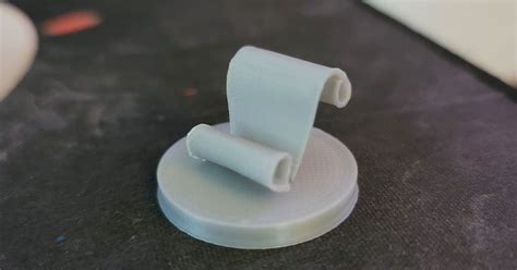 dandd scroll token by jc wollslager download free stl model