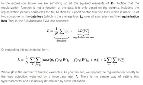 Cs231n Assignment1 Svm And Softmax （附带公式梯度推导） 知乎