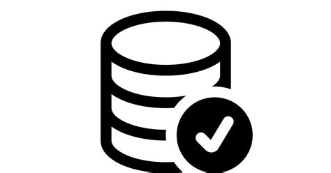 Database Check Free Vector Icon Iconbolt