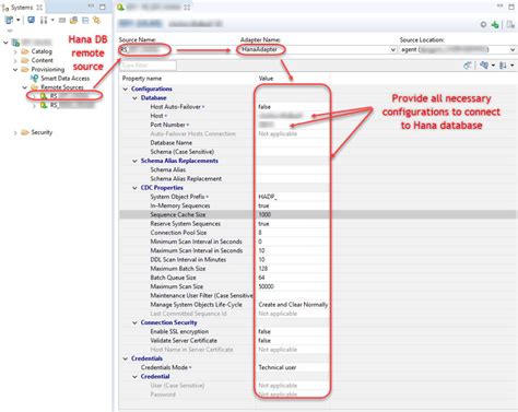 Smart Data Integration SDI Initial Setup INT