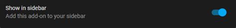 missing option to add addon to sidebar panel · issue 186 · hassio addons addon bitwarden · github