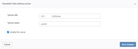 Create A Cava Server In Onefs Dell Powerscale Common Antivirus Agent