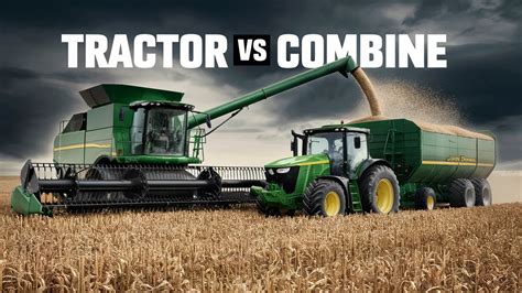 Combine Vs Tractor Farm Equipment Comparison • Heavy Equipment Appraisal