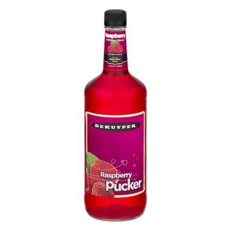 Dekuyper Schnapps Sweet And Sour Raspberry 1 L Instacart