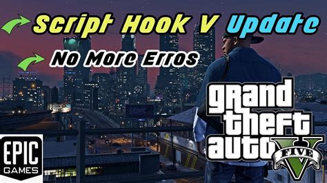 Update Script Hook V For Gta V 1 0 2060 0 Released Gta 5 Honeygamerz Youtube