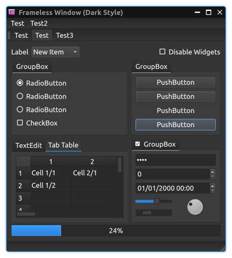 Not Dark With Qt515 Lts · Issue 41 · Jorgen Vikinggodqt Frameless Window Darkstyle · Github