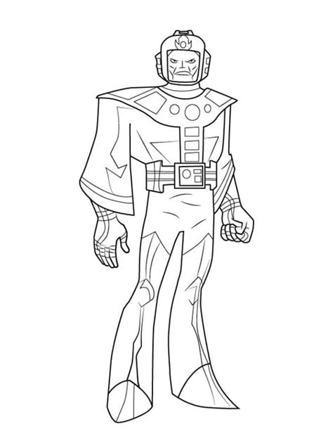 Marvel Kang The Conqueror Coloring Page Download Print Or Color