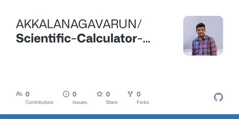 Github Akkalanagavarunscientific Calculator Gui Using Tkinter In Python