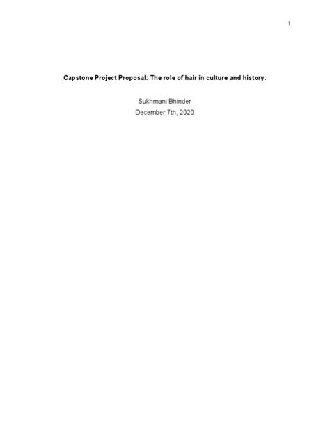 Capstone Project Declaration 1 Pdf Academic Publishing Social Media