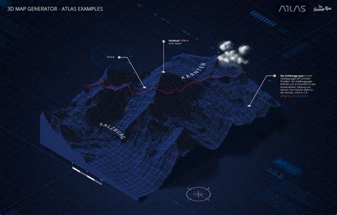 3d Map Generator Atlas From Heightmap To Real 3d Map Diagramação Mapa Layout