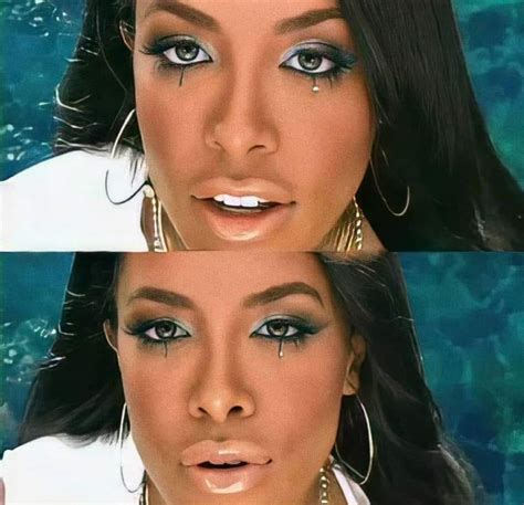Aaliyah Makeup Style
