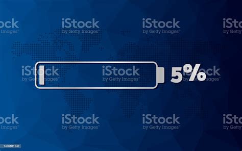 5 차트 파란색 낮은 폴리 배경이 있는 인포그래픽 벡터 아이콘 진행 성장 다운로드 비즈니스 금융 웹 디자인 프레젠테이션을위한 요소 0명에 대한 스톡 벡터 아트 및 기타