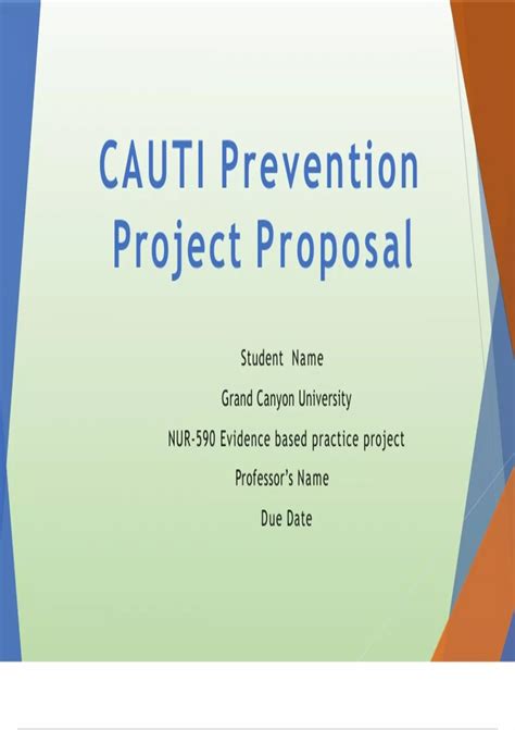 Nur 590 Topic 7 Assignment Evidence Based Practice Project Proposal Presentation Nur 590