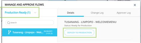 Deploy A Workflow To Production Chat Flow User Guide