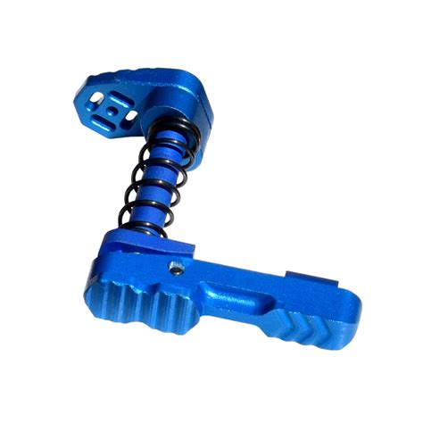 Ar 15 Blue Ambidextrous Extended Modular Magazine Catch Release