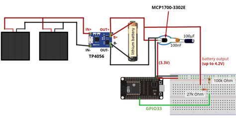 Power Esp32esp8266 With Solar Panels And Battery Random Nerd Tutorials