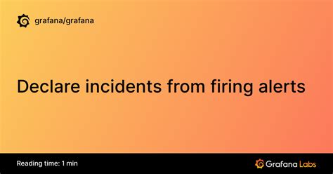 Declare Incidents From Firing Alerts Grafana Documentation