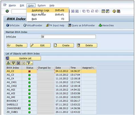 Join Index Create Error When Indexing Data From SAP NetWeaver BW To BW Accelerator