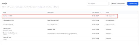 Build Dialog Tasks Kore Ai Docs
