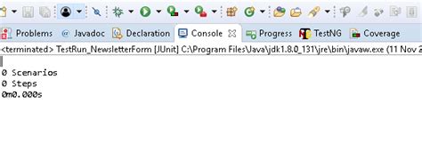 Cucumber Framework Scenarios Not Found When Picocontainer Jar Is Added To Java Build Path
