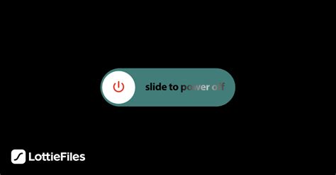 Free Animated Slider Button With Background Glow Animation By Yevhen Ohnarov Lottiefiles