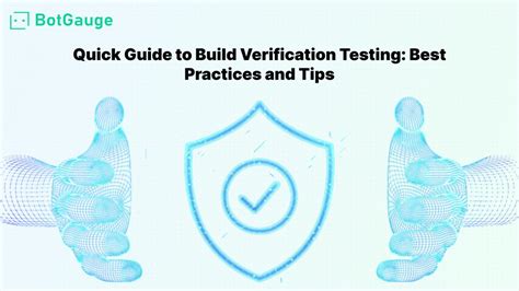 Quick Guide To Build Verification Testing Best Practices And Tips