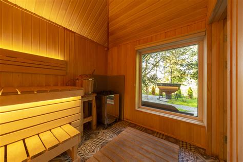 Комфортабельные дома с саунами