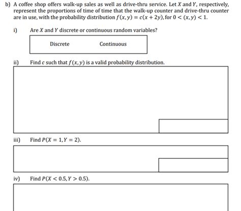 Solved Joint Probability Distributions A A Joint Chegg