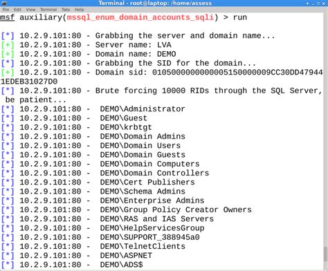 hacking sql server procedures part 4 enumerating domain accounts