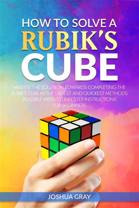 How To Solve A Rubik S Cube Master The Solution Towards Completing The Rubiks Cube In The