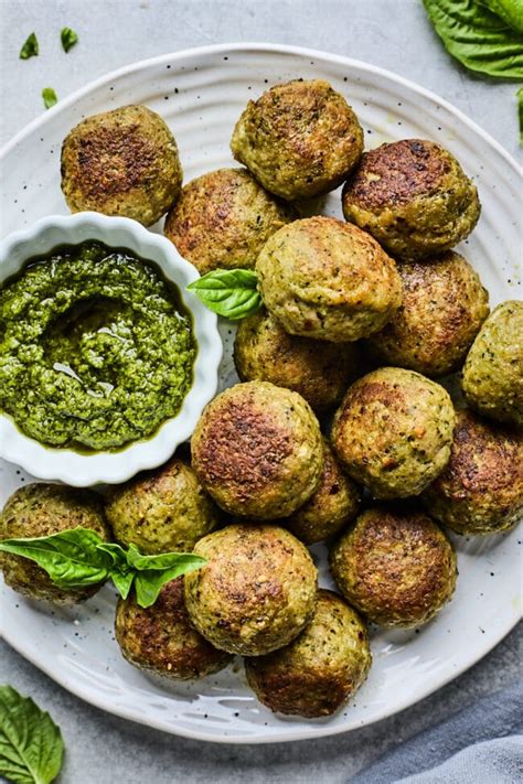 Pesto Meatballs Two Peas And Their Pod