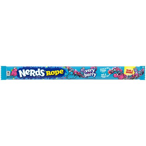 Nerds Berry Rope Candy 24 X 26g 624g14 Lb