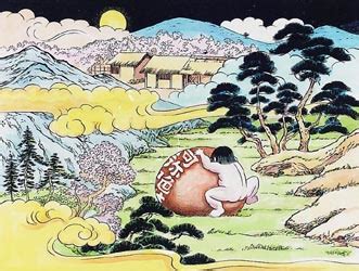 夜泣石