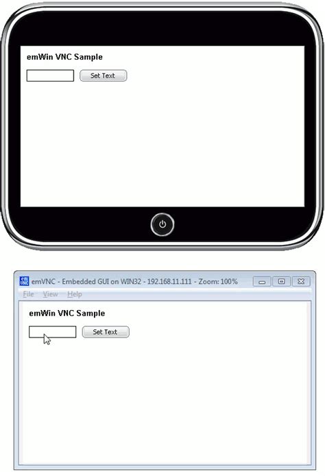 start vnc server sample segger wiki