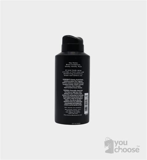 Bbw Noir Body Spray Youchoose Lk
