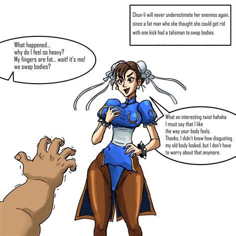 Chun Li Body Swap By Swapslave On Deviantart