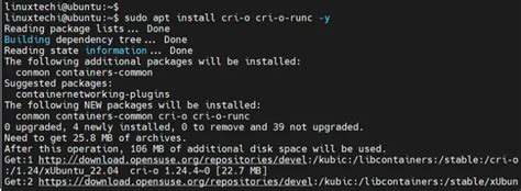 How To Install Cri O Container Runtime On Ubuntu 2204