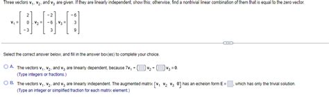 Solved Three Vectors V1v2 And V3 Are Given If They Are
