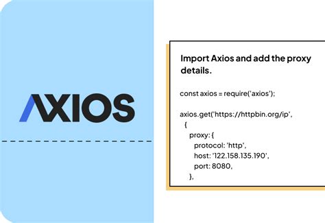 How To Use Proxy With Axios