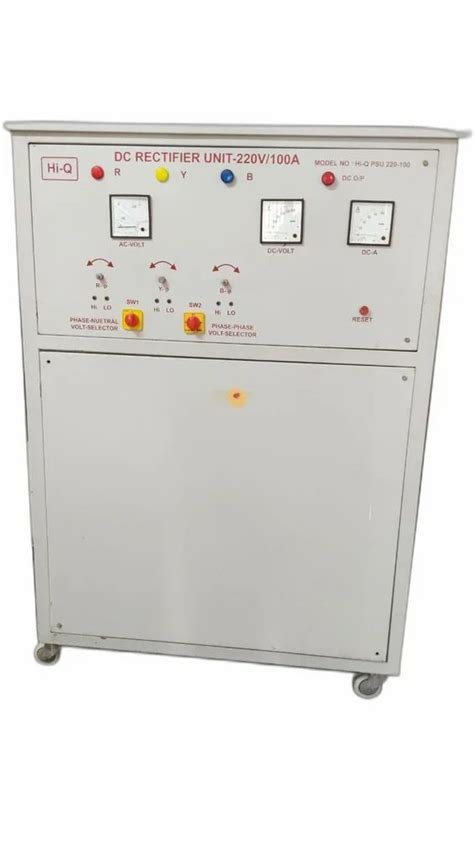 DC Rectifier Unit 220V 100A At 90000 Piece Hyderabad ID 2850383578062
