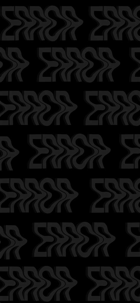 Wavy Error Deep Black Wallpapers Wallpapers Clan