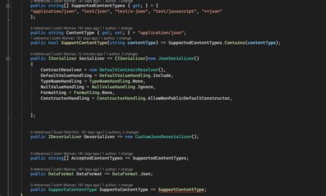 No Overload For CustomJsonSerializer SupportContentType String Matches Delegate